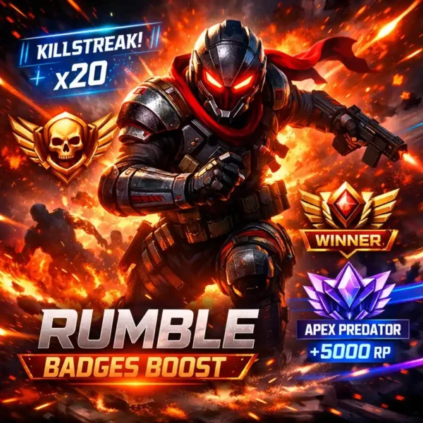 Apex Legends Rumble Badges Boosting - Safe & Fast