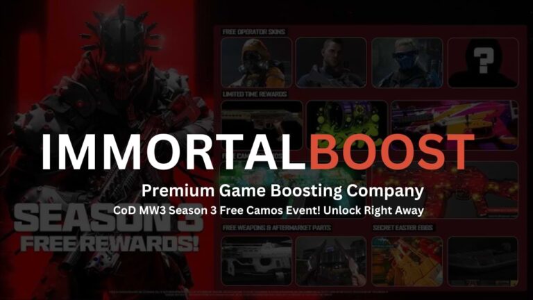 CoD MW3 Season 3 Free Camos Event! Unlock Right Away