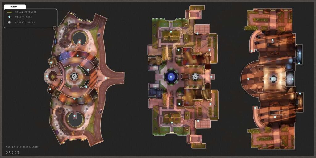Overwatch 2 – Oasis Map Guide (Become A Pro) 2024
