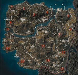 7 Hidden PUBG Locations, Key Cards & Security Rooms 2025