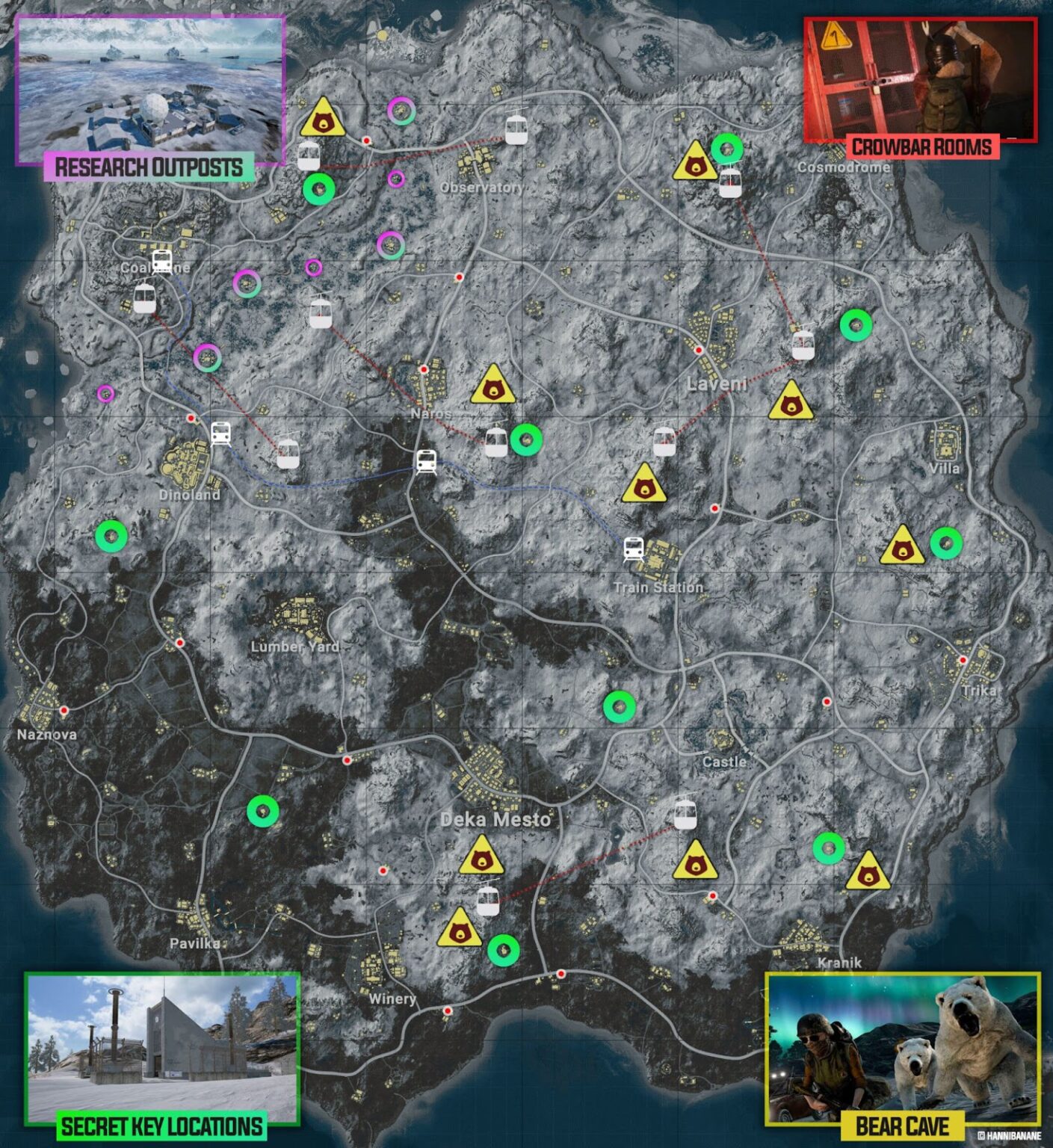 7 Hidden PUBG Locations, Key Cards & Security Rooms 2025