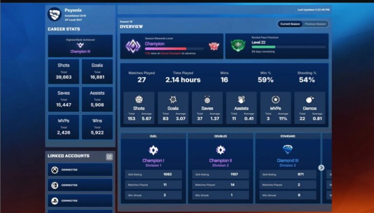 Rocket League: Match History Feature is Finally added