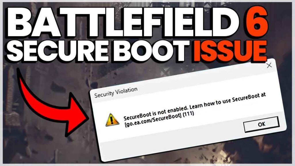 Battlefield 6: How to Enable Secure Boot & TPM 2.0 (Error 111)