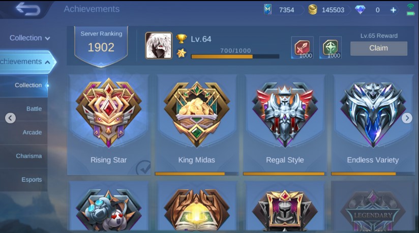 MLBB Epic III | 40 Heroes | 31 Skins | iOS + Android