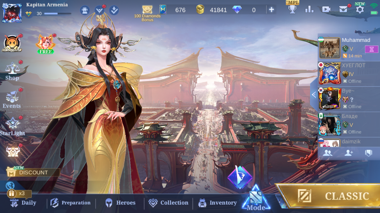 MLBB Epic V | 59 Heroes | Lightborn Skin | iOS+Android